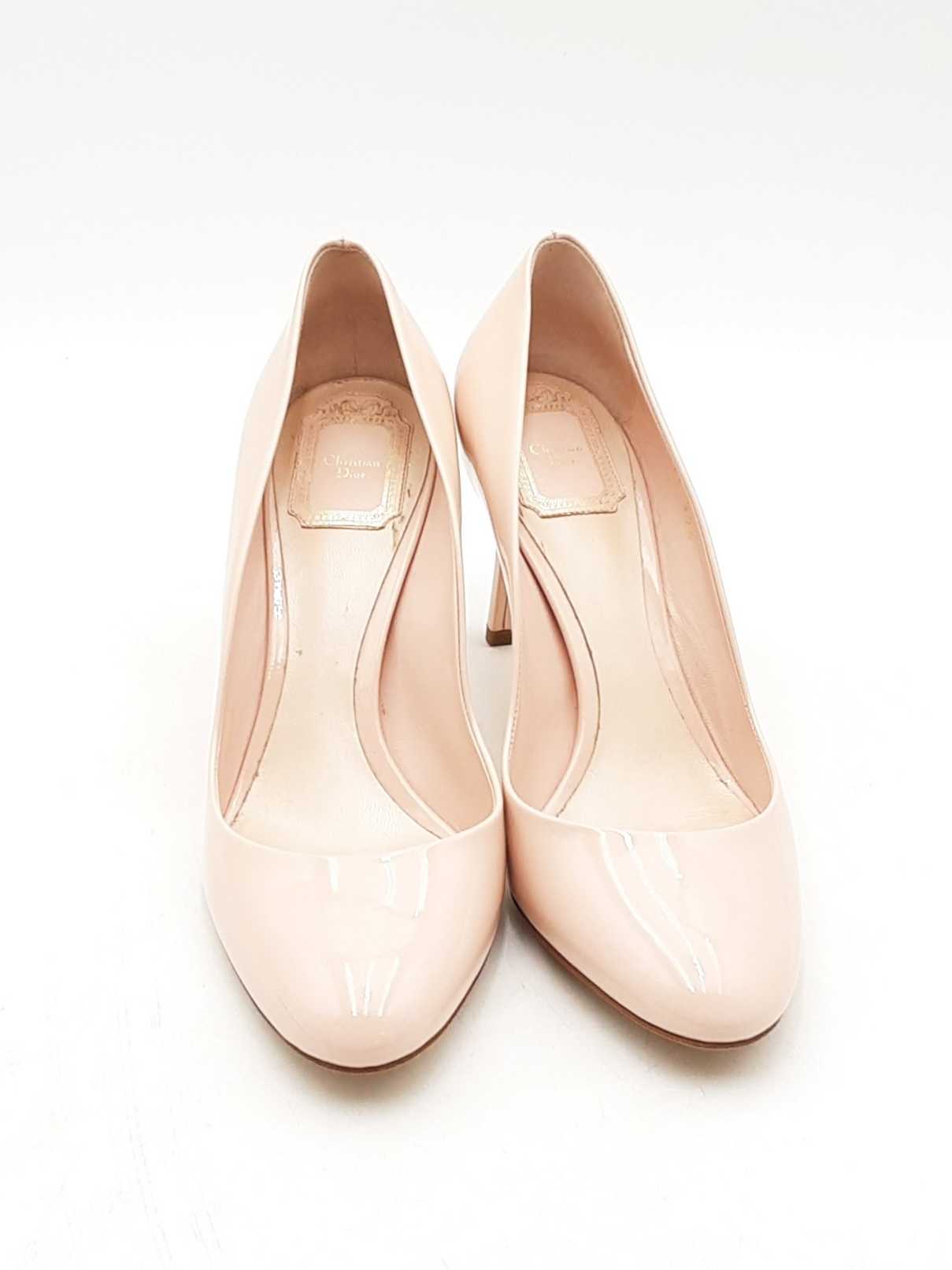 Christian Dior Sublime Light Pink Patent Leather Pumps Size 39.5 Eb022 ...